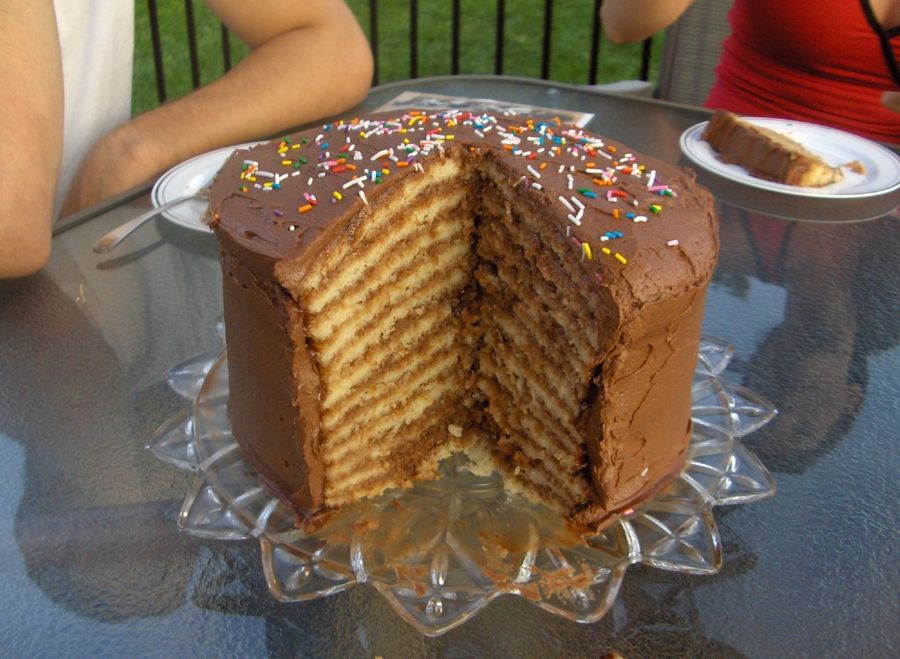12 Layer Cake - CakeCentral.com