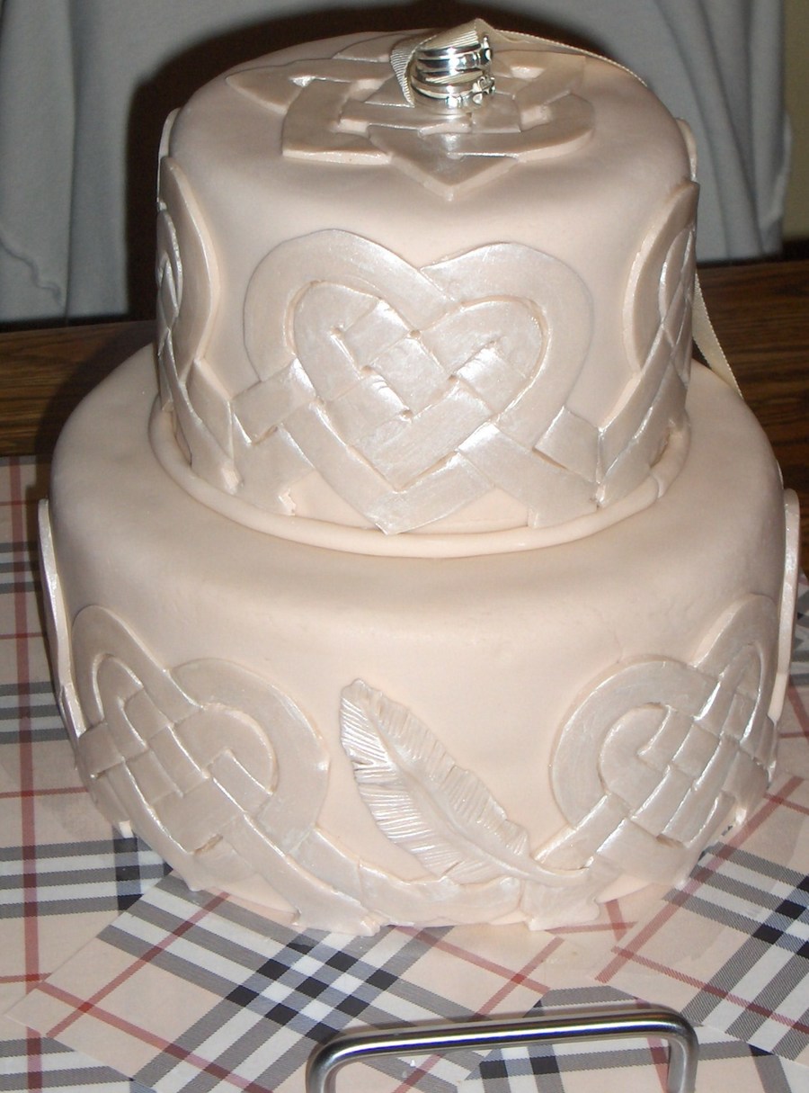 Celtic Wedding Cake - CakeCentral.com