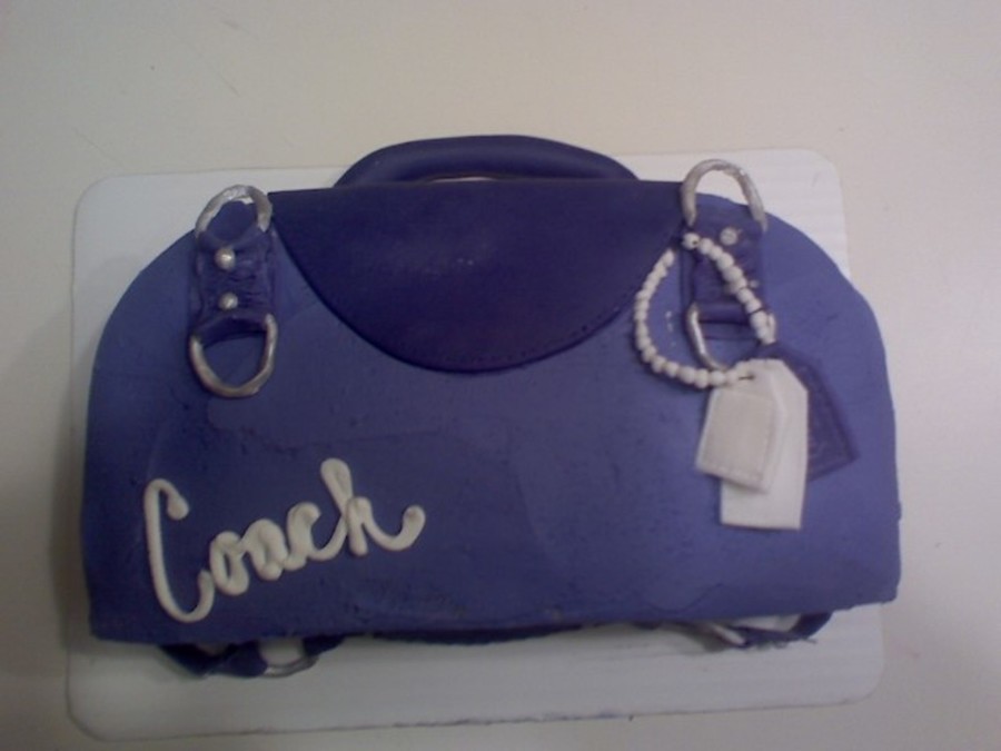 Coach Purse Cake - CakeCentral.com