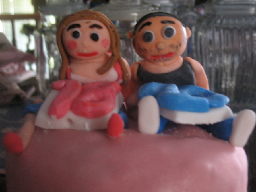 Brother And Sister Birthday Cake - CakeCentral.com