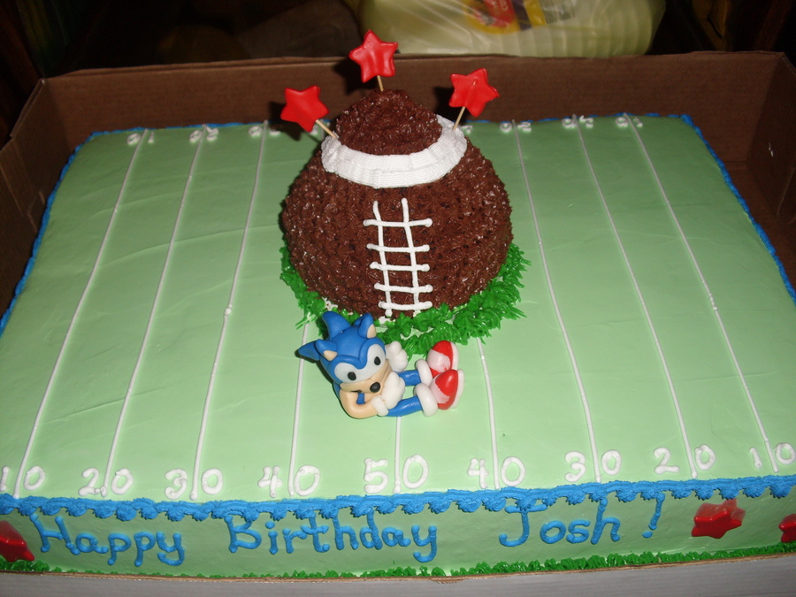 Sonic Bday Cake - CakeCentral.com