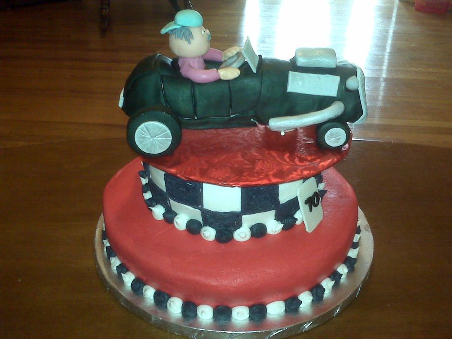 Hot Rod Cake - CakeCentral.com