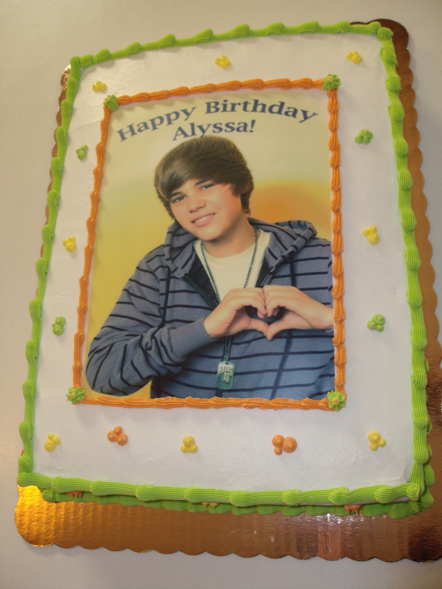Justin Bieber - CakeCentral.com