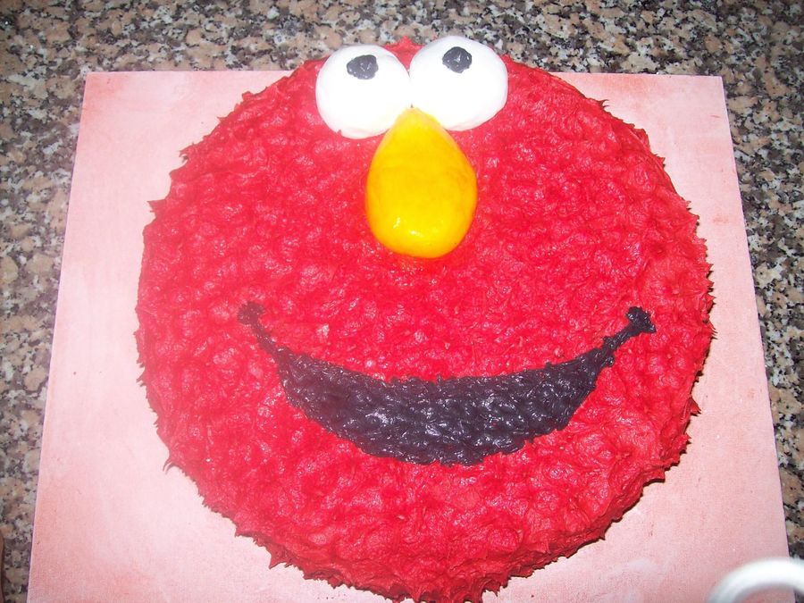 "elmo's Face" - CakeCentral.com