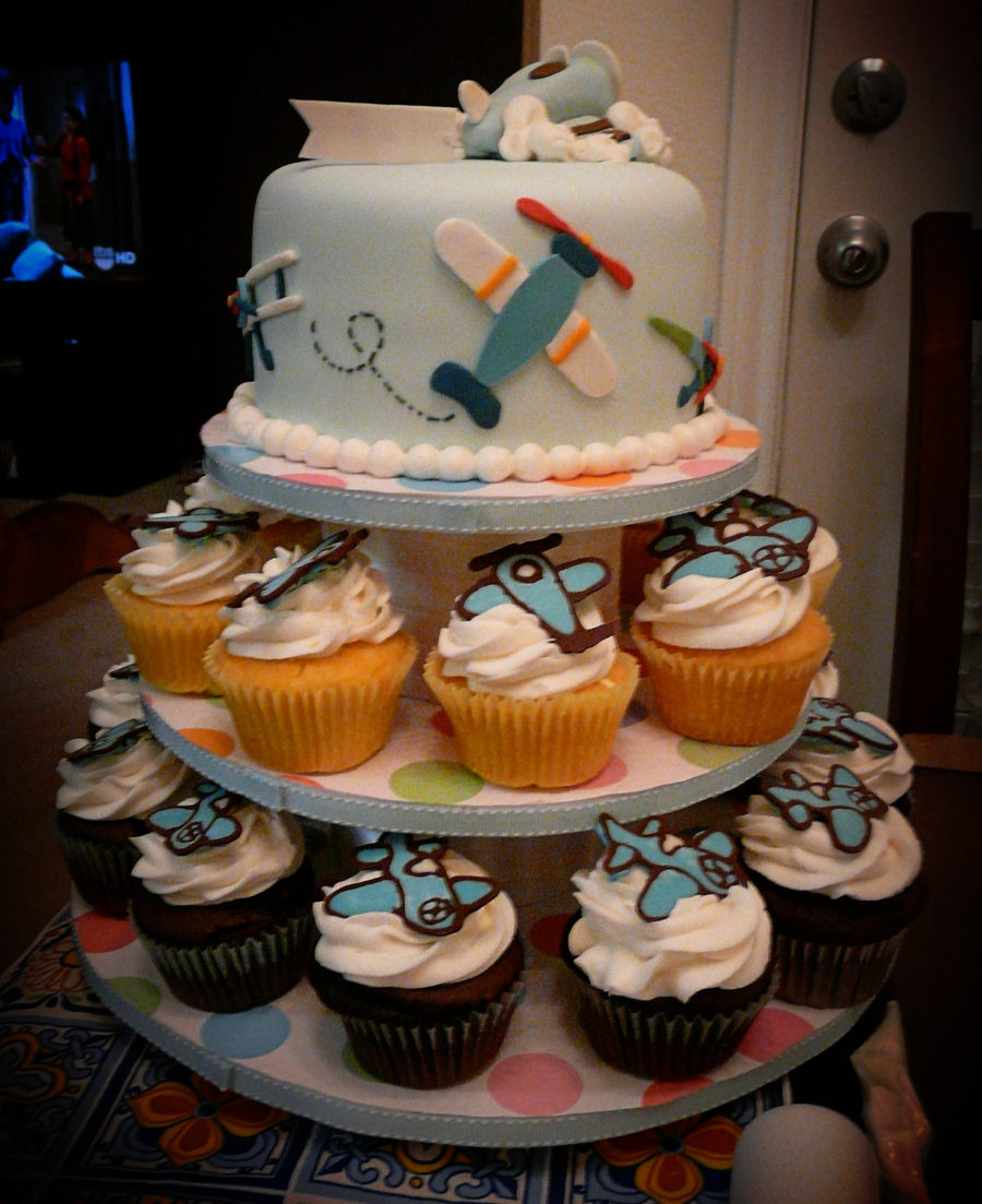 Baby Aviator Cake - CakeCentral.com
