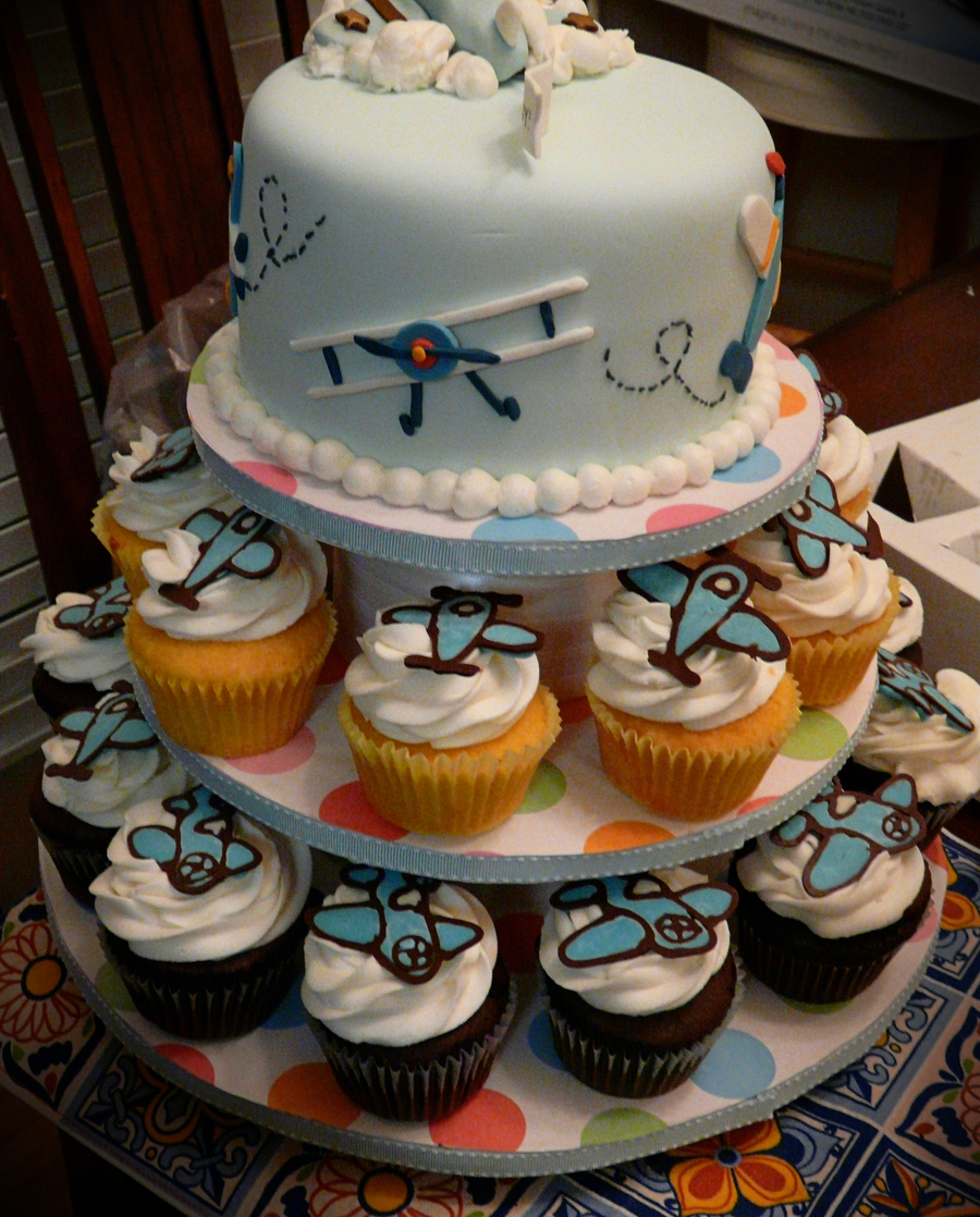 Baby Aviator Cake - CakeCentral.com
