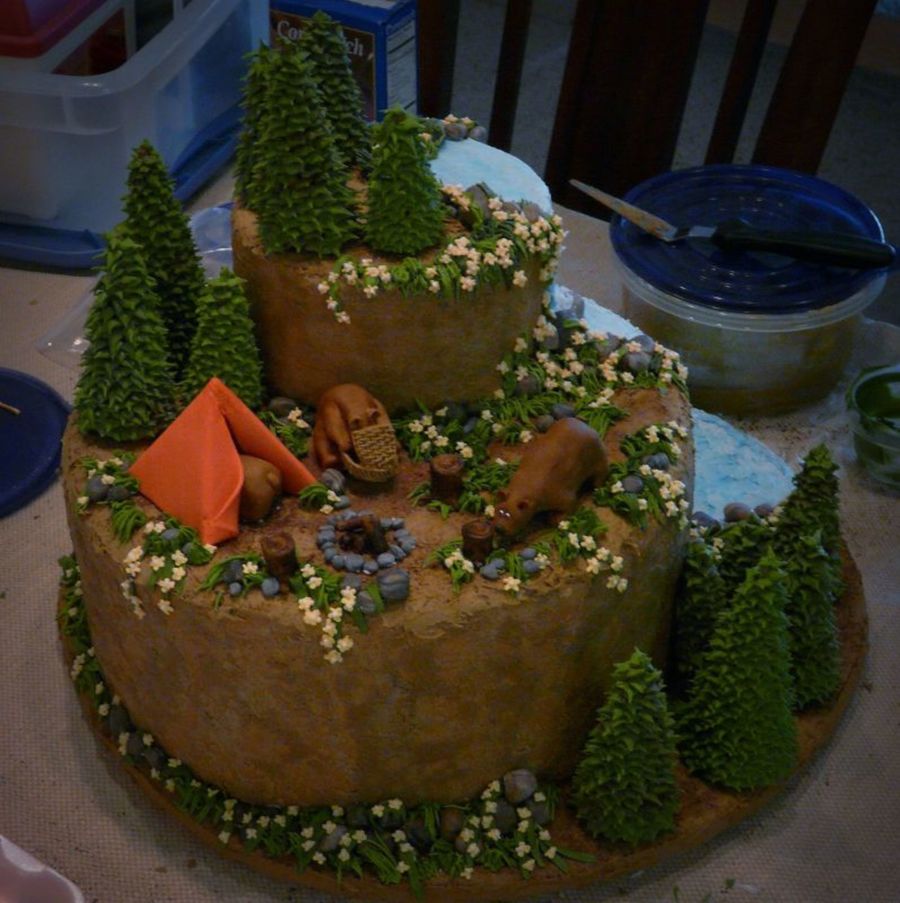 Great Outdoors Cake - CakeCentral.com