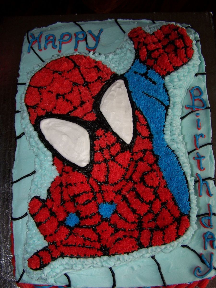 Samuel's Spider Man Birthday Cake - CakeCentral.com