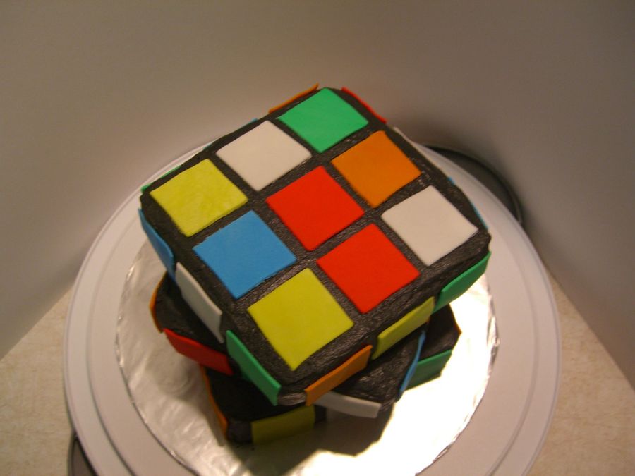 Rubik's Cube - CakeCentral.com