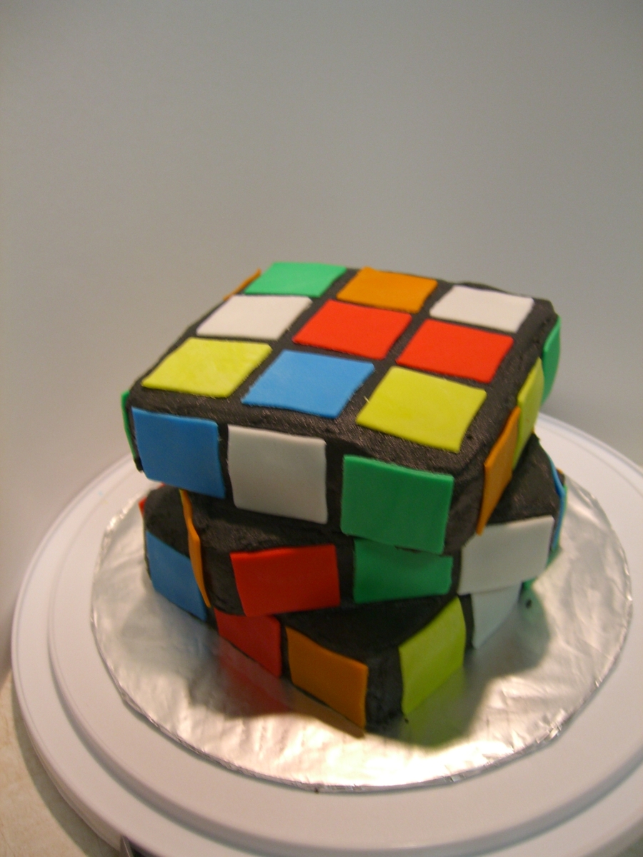 Rubik's Cube - CakeCentral.com