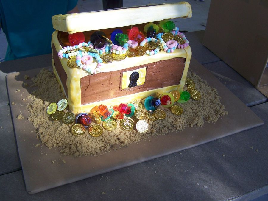 Pirate Treasure Chest - CakeCentral.com
