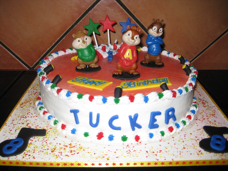 Alvin & The Chipmunks Birthday - CakeCentral.com