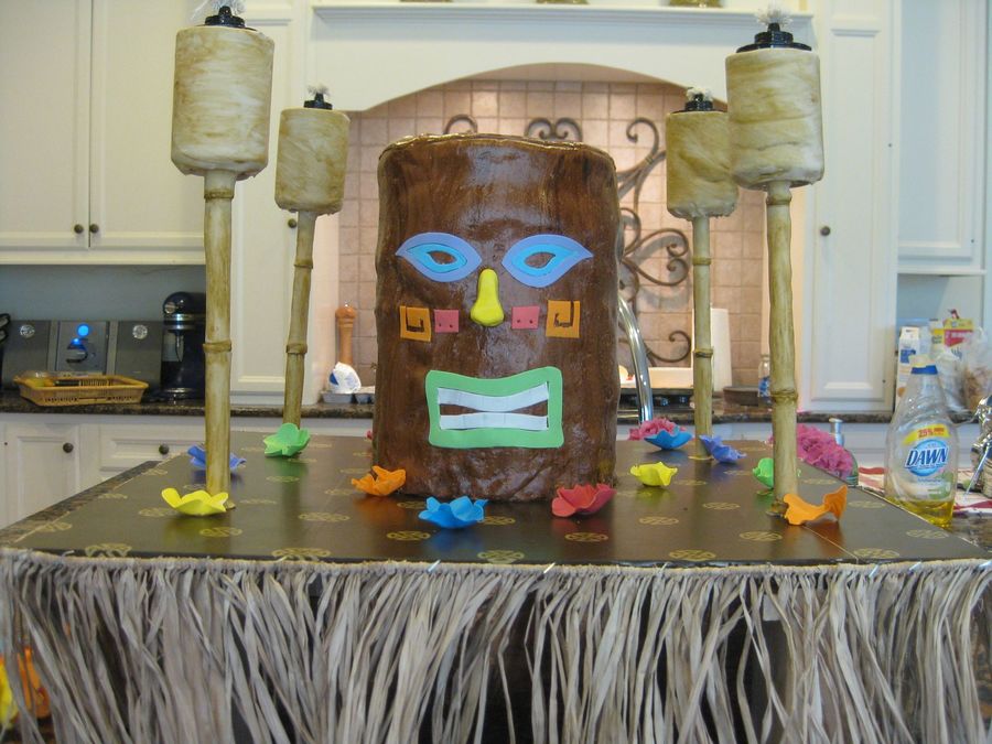 Tiki Cake - CakeCentral.com