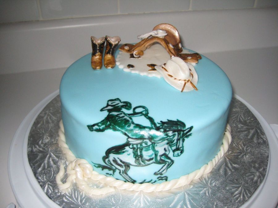 Cowboy Cake - CakeCentral.com