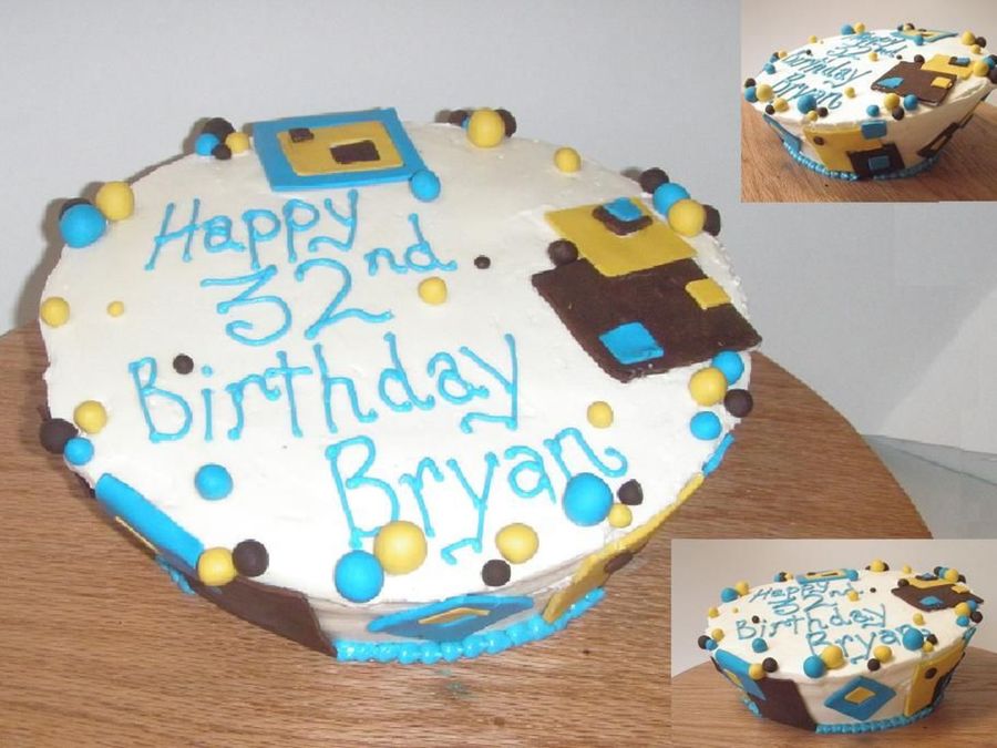 Manly Birthday Cake - CakeCentral.com