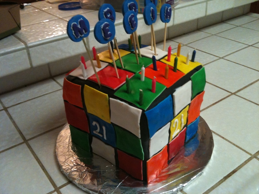 Rubik's Cube - CakeCentral.com