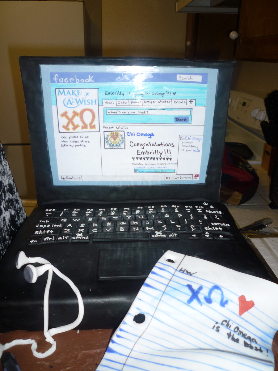 College Desk - CakeCentral.com