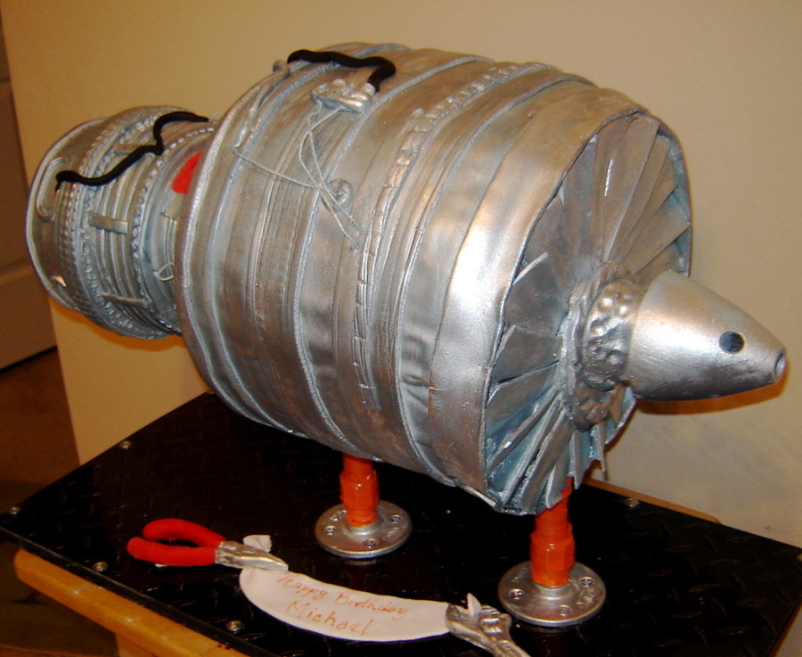 Aircaraft Engine Gm - CakeCentral.com
