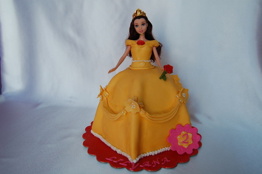 Disney Princess Belle Cake - CakeCentral.com