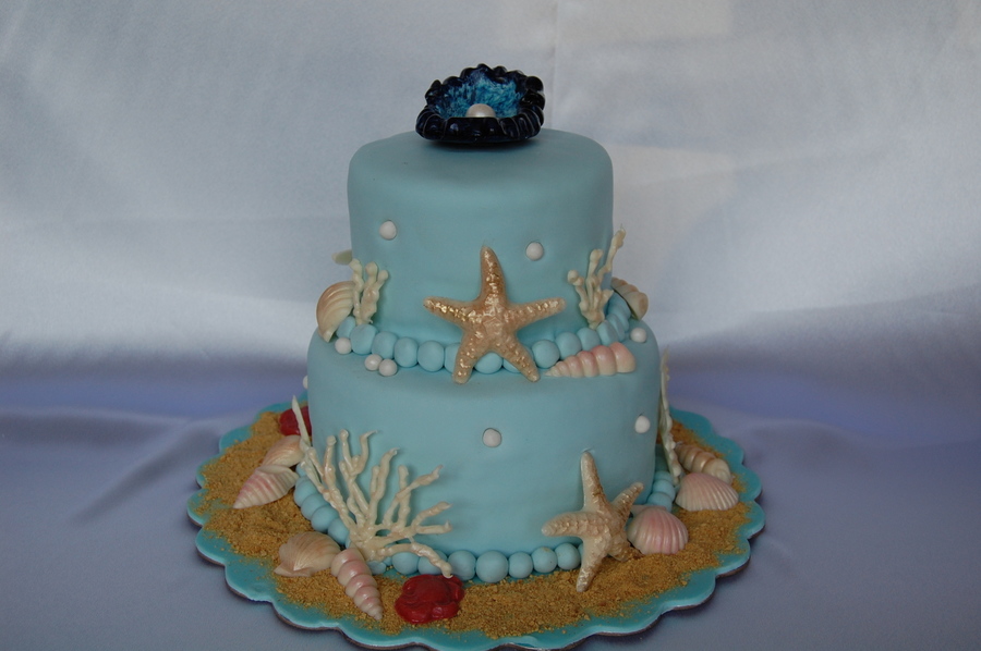 Seashell Cake - CakeCentral.com