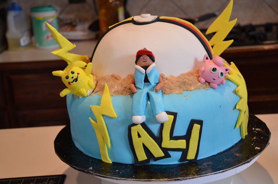 Poke'mon Cake - CakeCentral.com