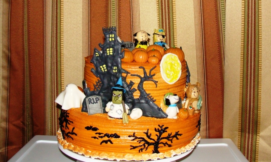 Charlie Brown Great Pumpkin - CakeCentral.com