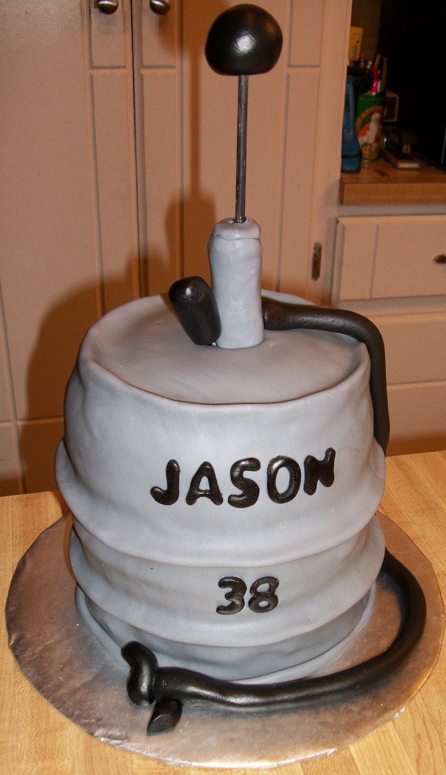 Birthday Keg! - CakeCentral.com