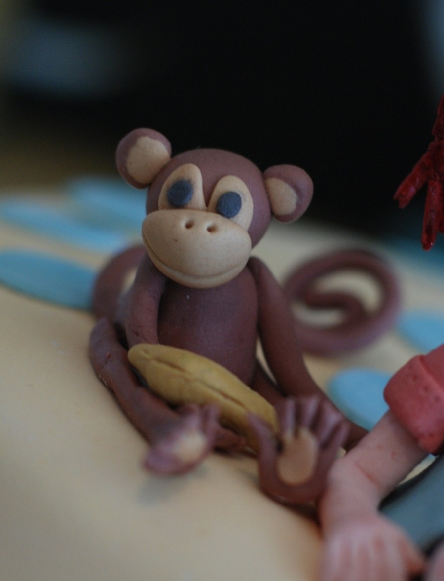 Pippi + Monkey - CakeCentral.com