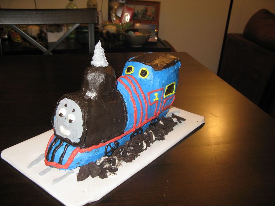 Thomas The Train Cake - CakeCentral.com