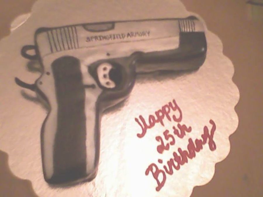 Gun Cake - CakeCentral.com