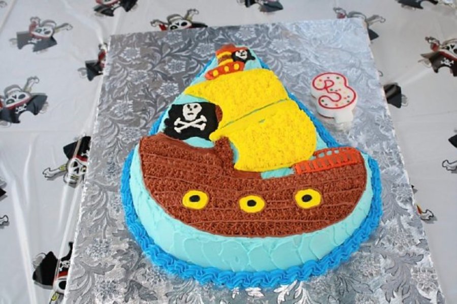 Pirate Cake - CakeCentral.com
