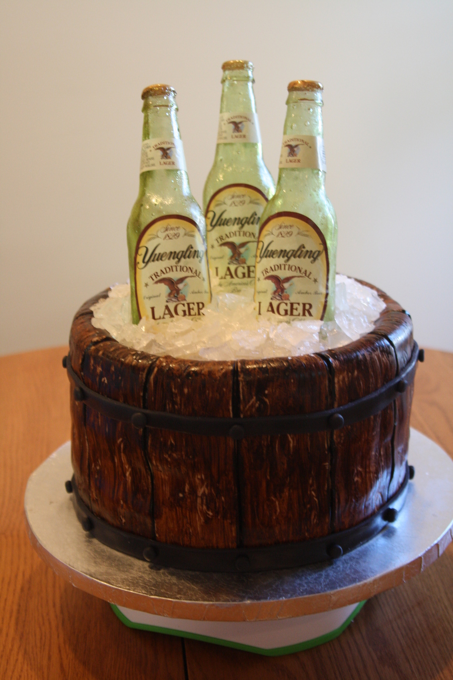 Yuengling Beer Barrel Cake - CakeCentral.com