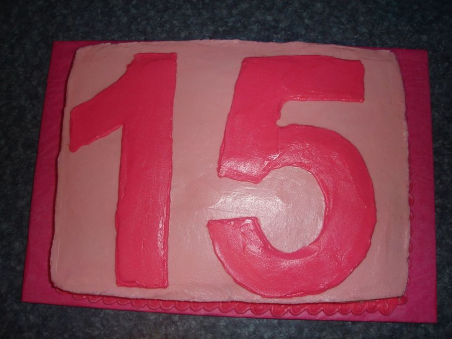 Fifteen - CakeCentral.com