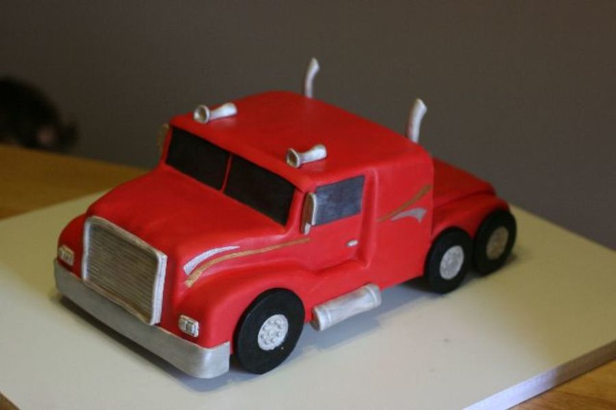 Big Truck Cake - CakeCentral.com