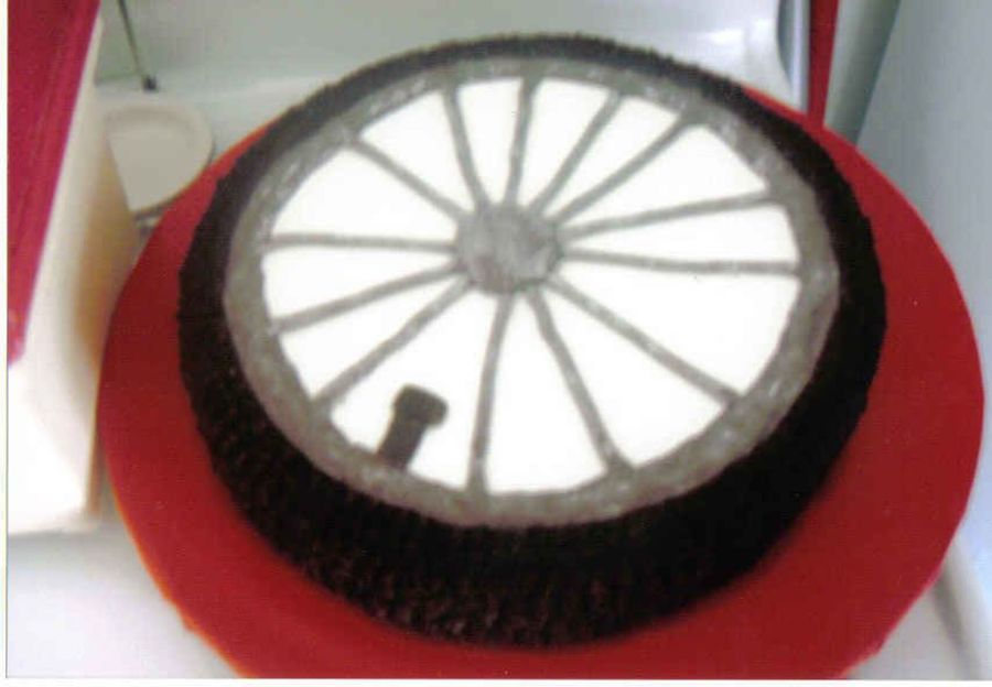 Bike Wheel - CakeCentral.com