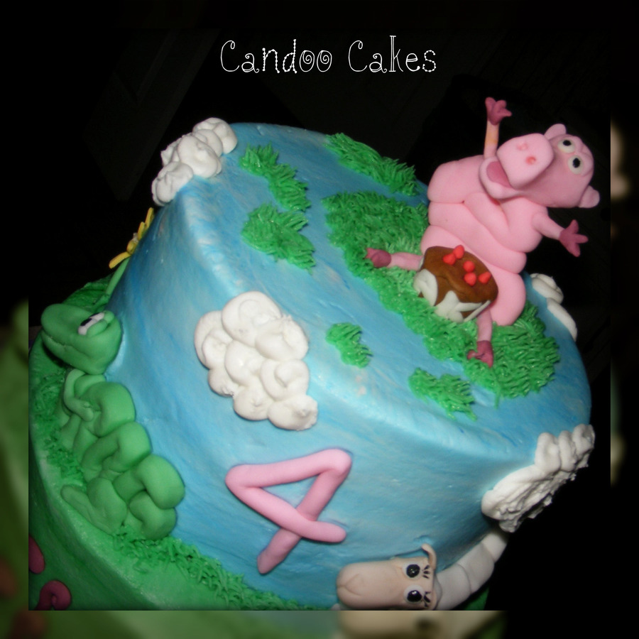 Wordworld Characters Cake - CakeCentral.com