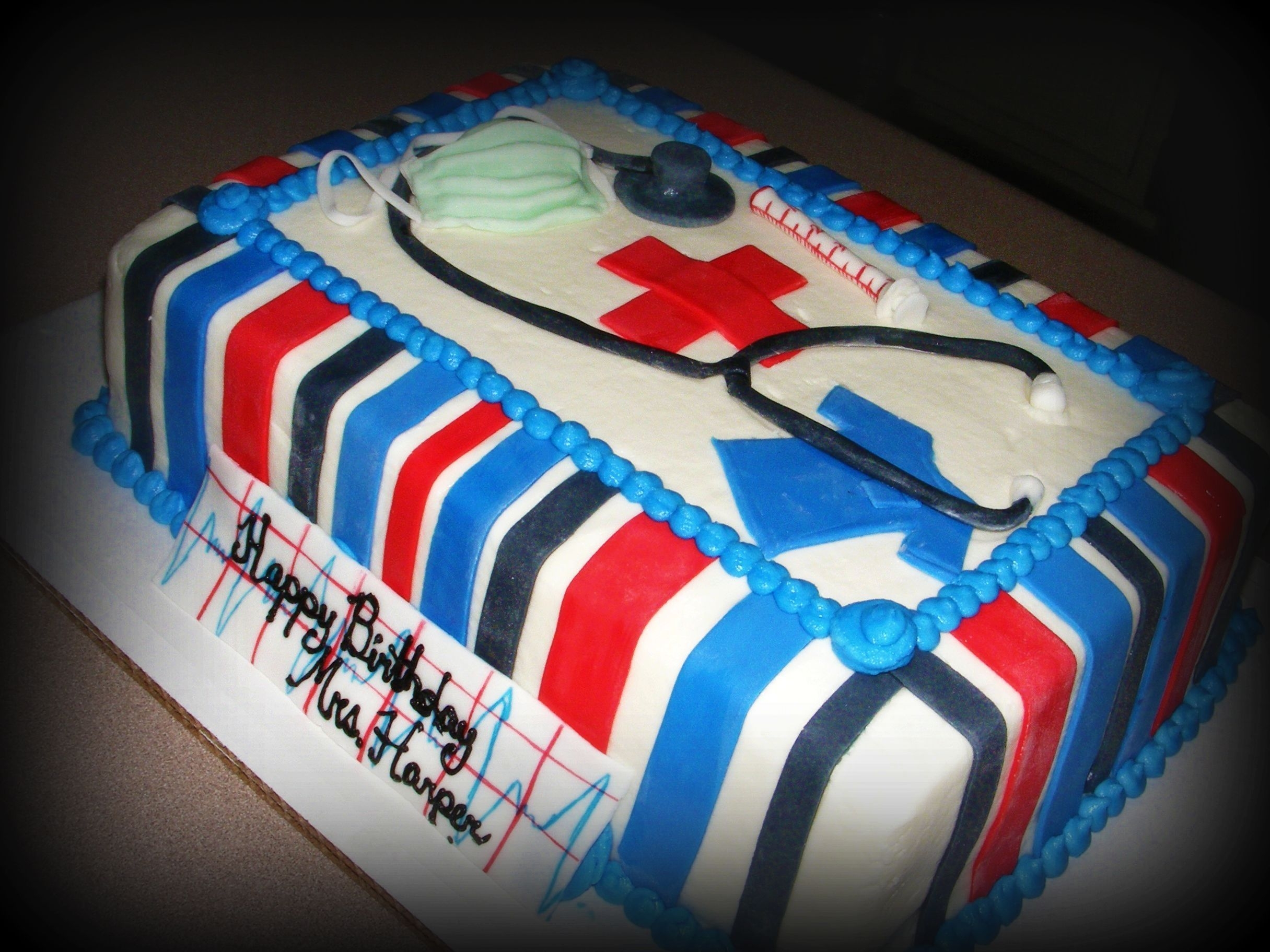 Anesthesia Cake - CakeCentral.com