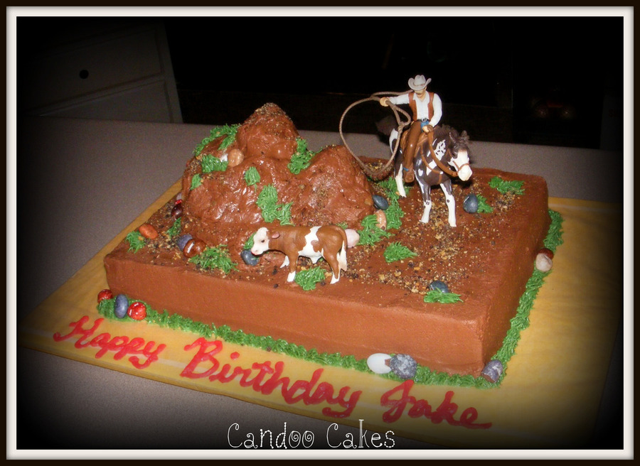 Cowboy Up! - CakeCentral.com