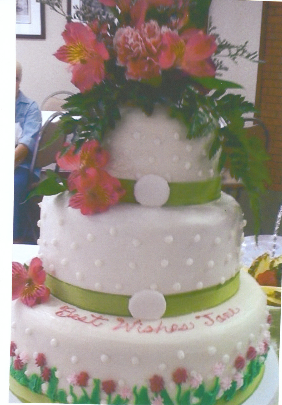 Fancy Retirement Cake - CakeCentral.com