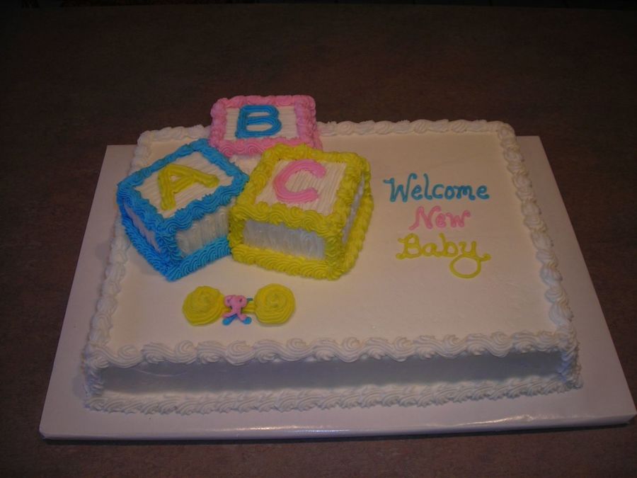 Baby Blocks - CakeCentral.com
