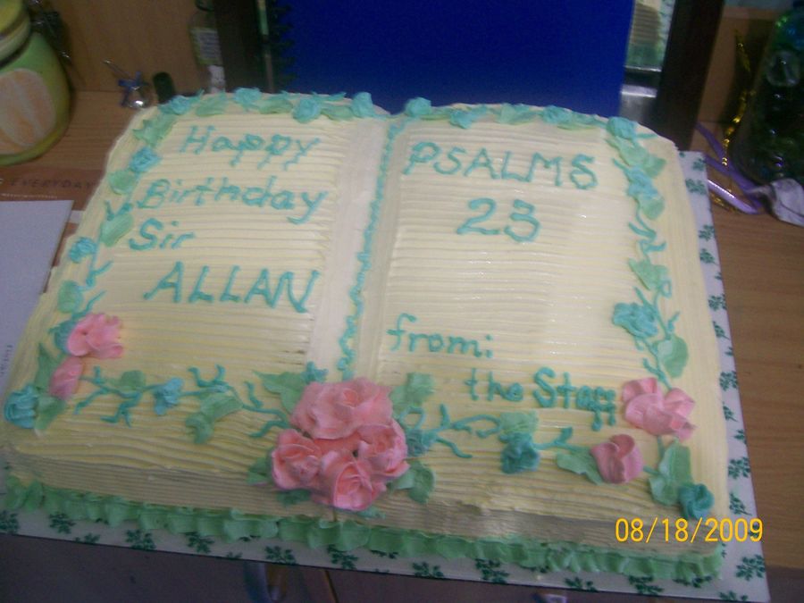 Book Cake - CakeCentral.com