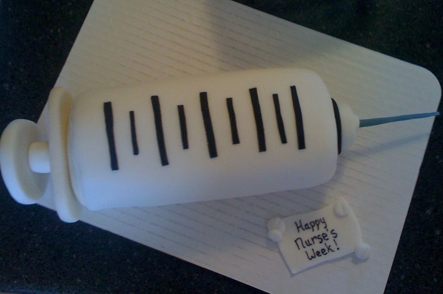 The First Syringe. - CakeCentral.com