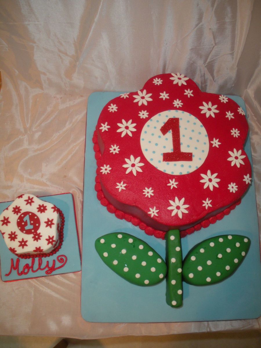 Flower Cake - CakeCentral.com