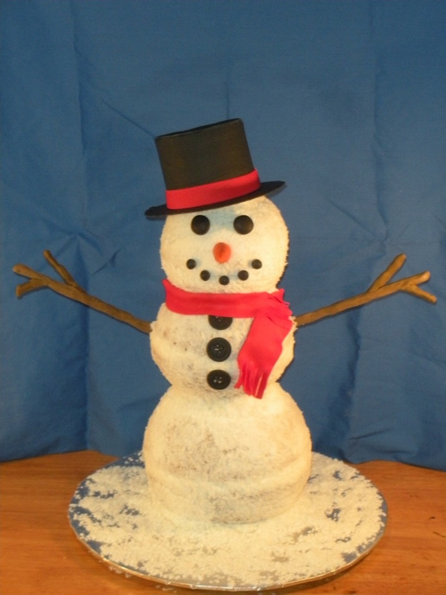 Frosty The Snowman - CakeCentral.com
