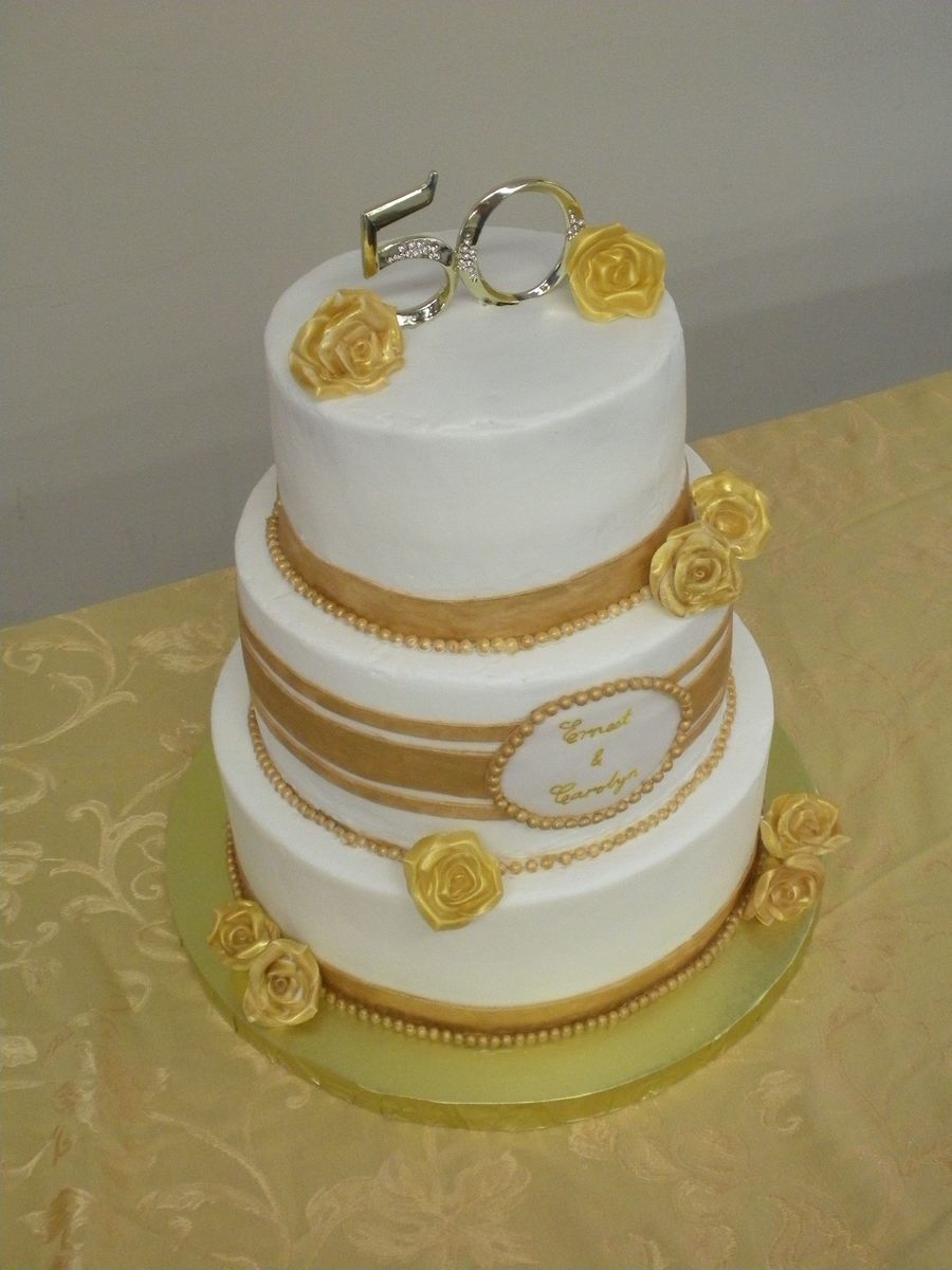 50Th Anniversary - CakeCentral.com