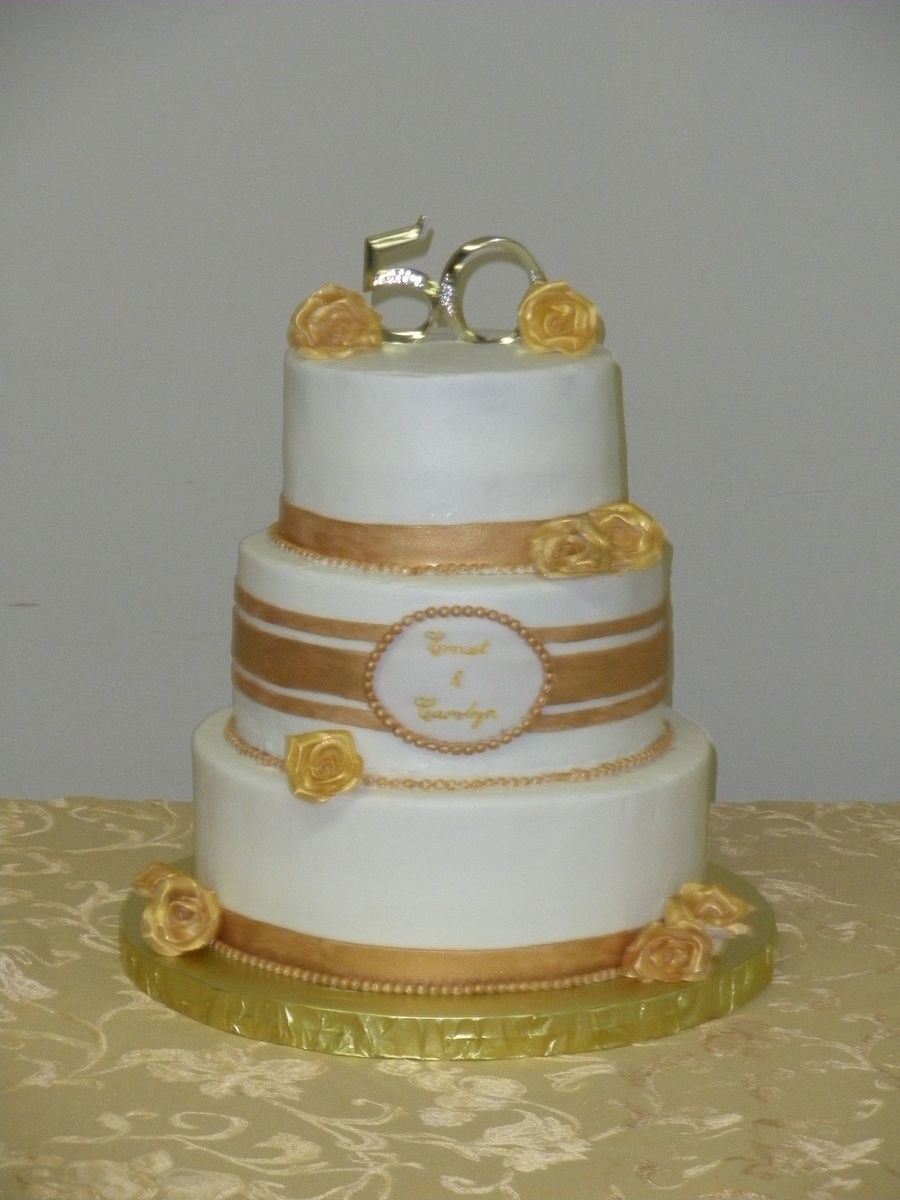 50Th Anniversary - CakeCentral.com