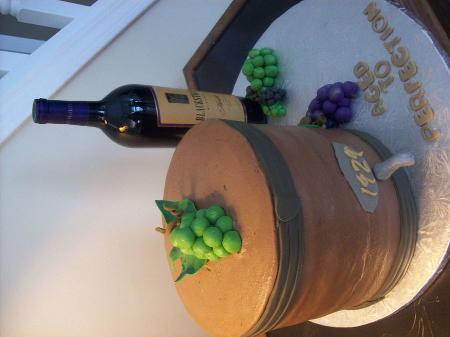 Wine Cake - CakeCentral.com