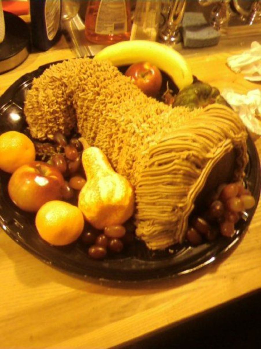 Cornucopia Cake - CakeCentral.com