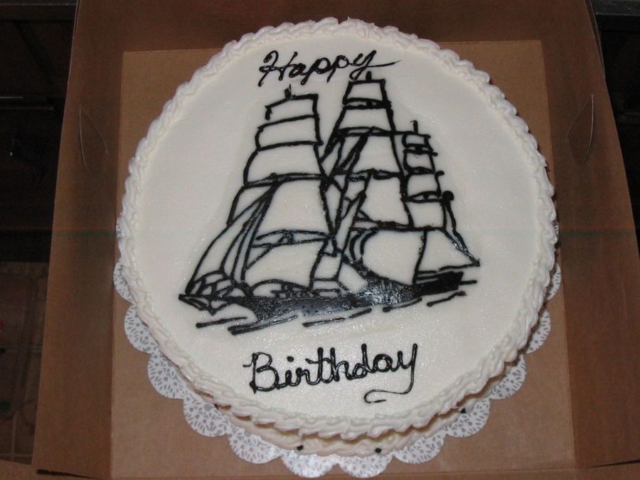 Clipper Ship - CakeCentral.com