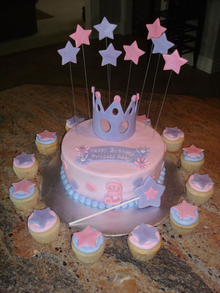 Princess Crown And Wand - CakeCentral.com